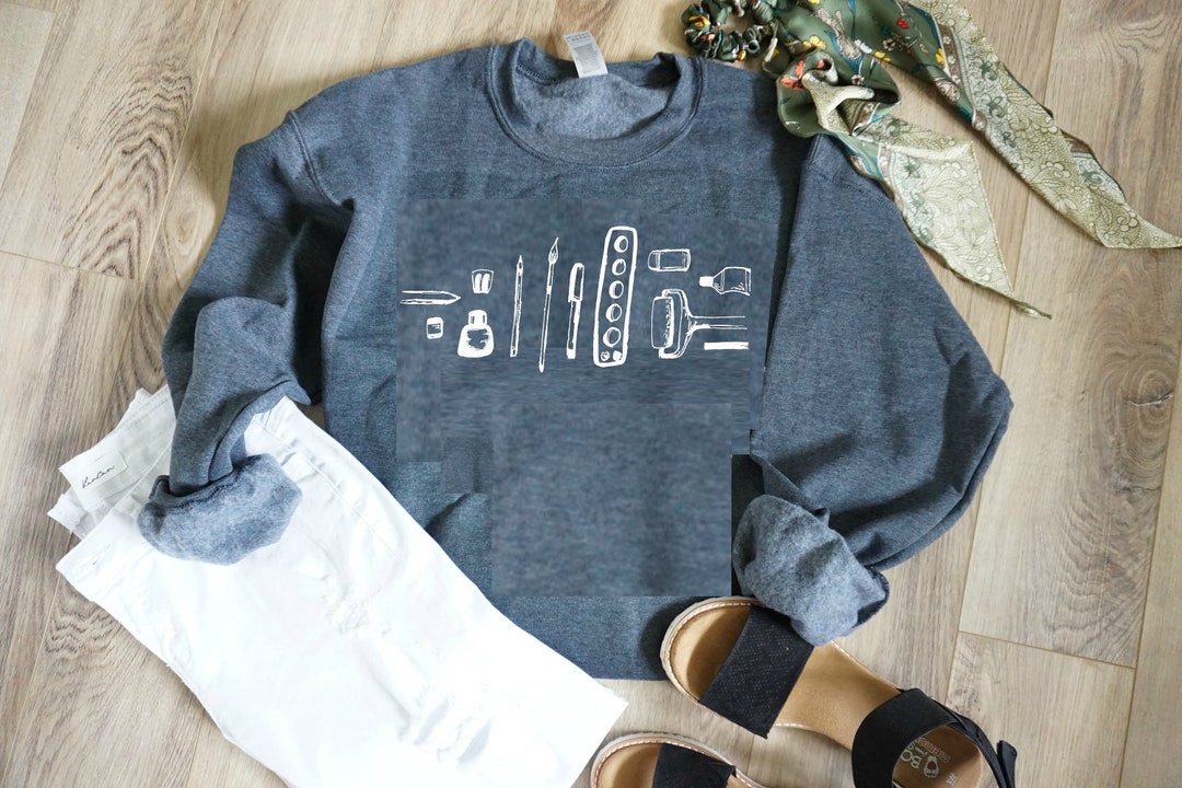 Art Crewneck Sweatshirt, Art Teacher Crewneck, Crewneck for Artist ...