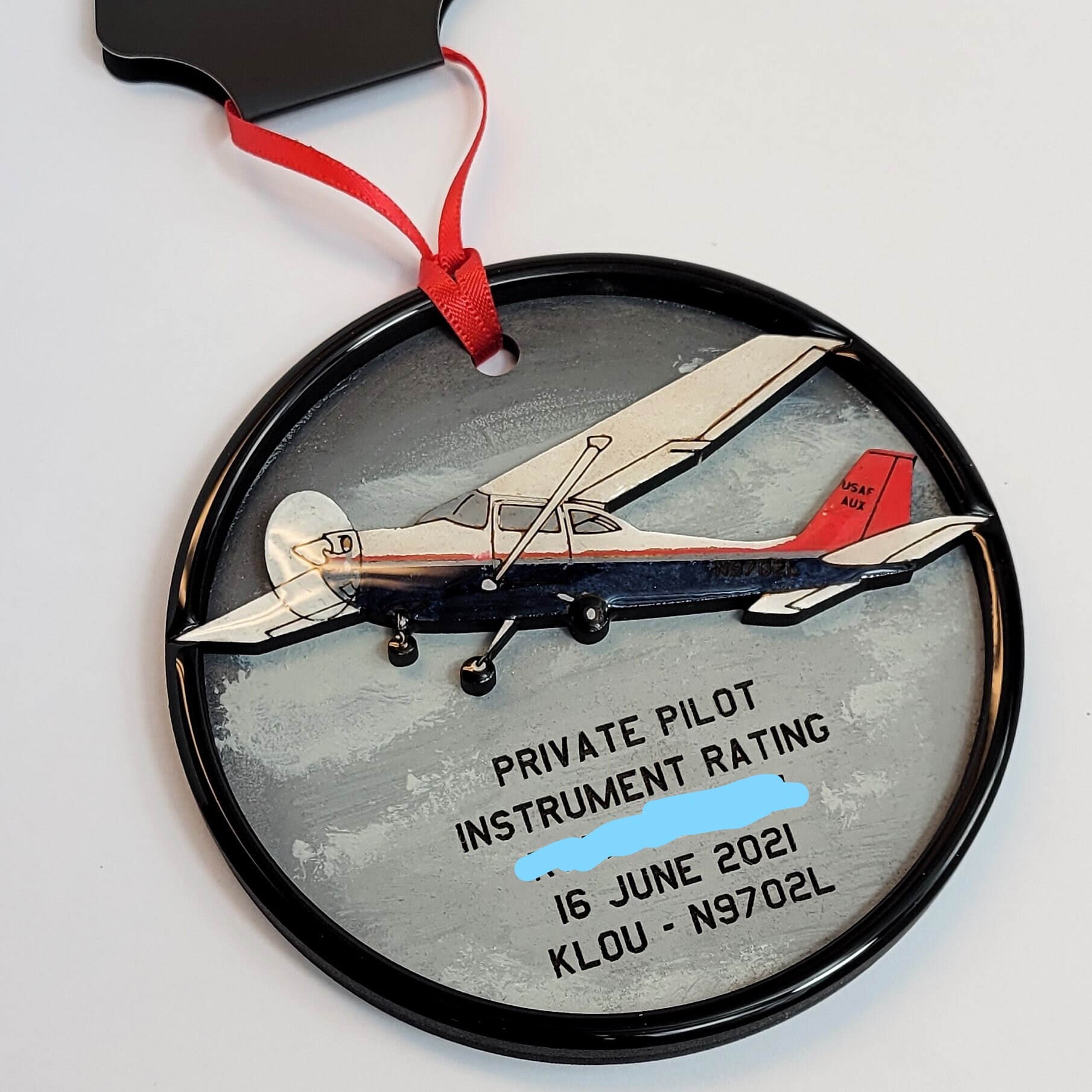 Pilot Gift Private Pilot Instrument License Aviation Custom | Etsy