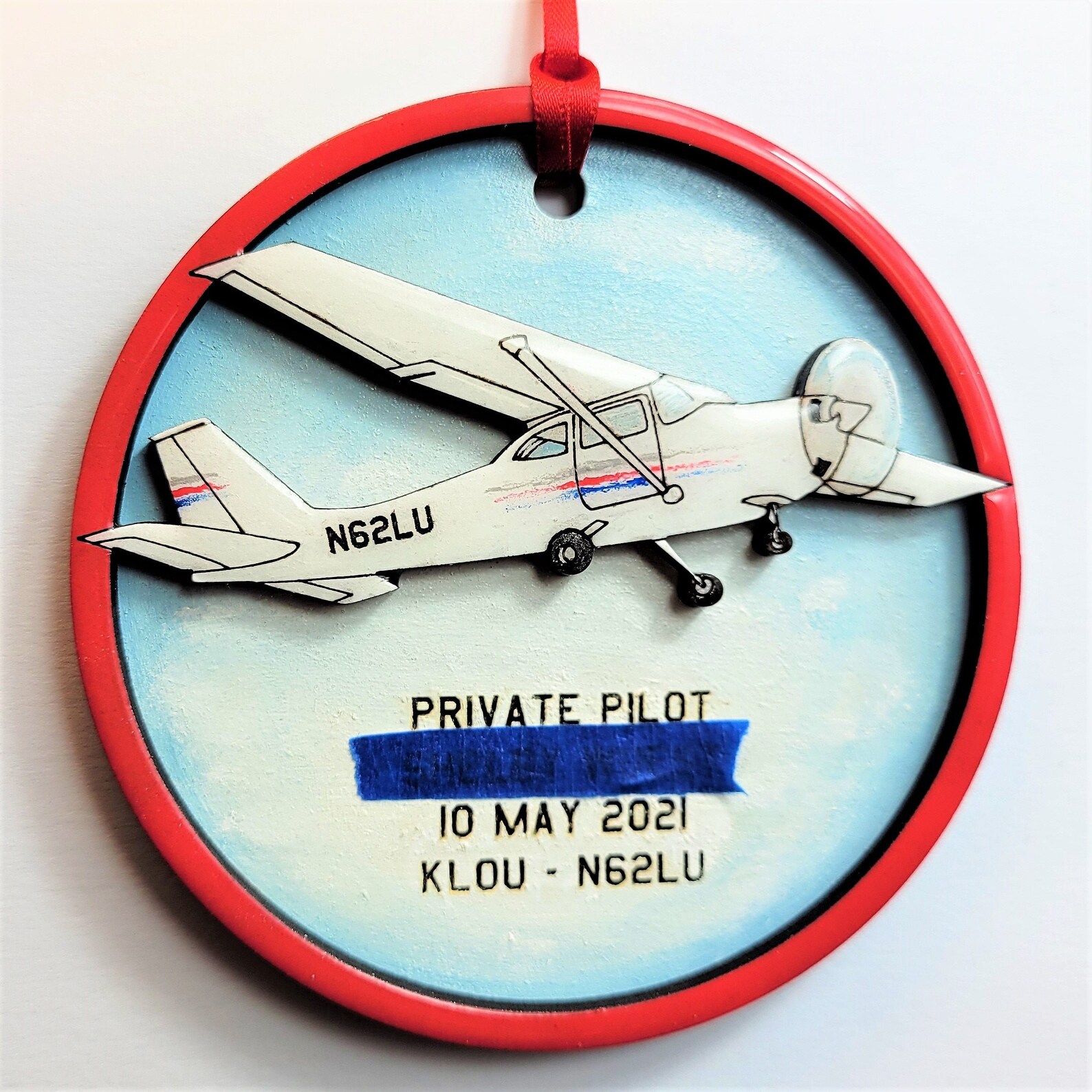 Pilot Gift Private Pilot Instrument License Aviation Custom - Etsy