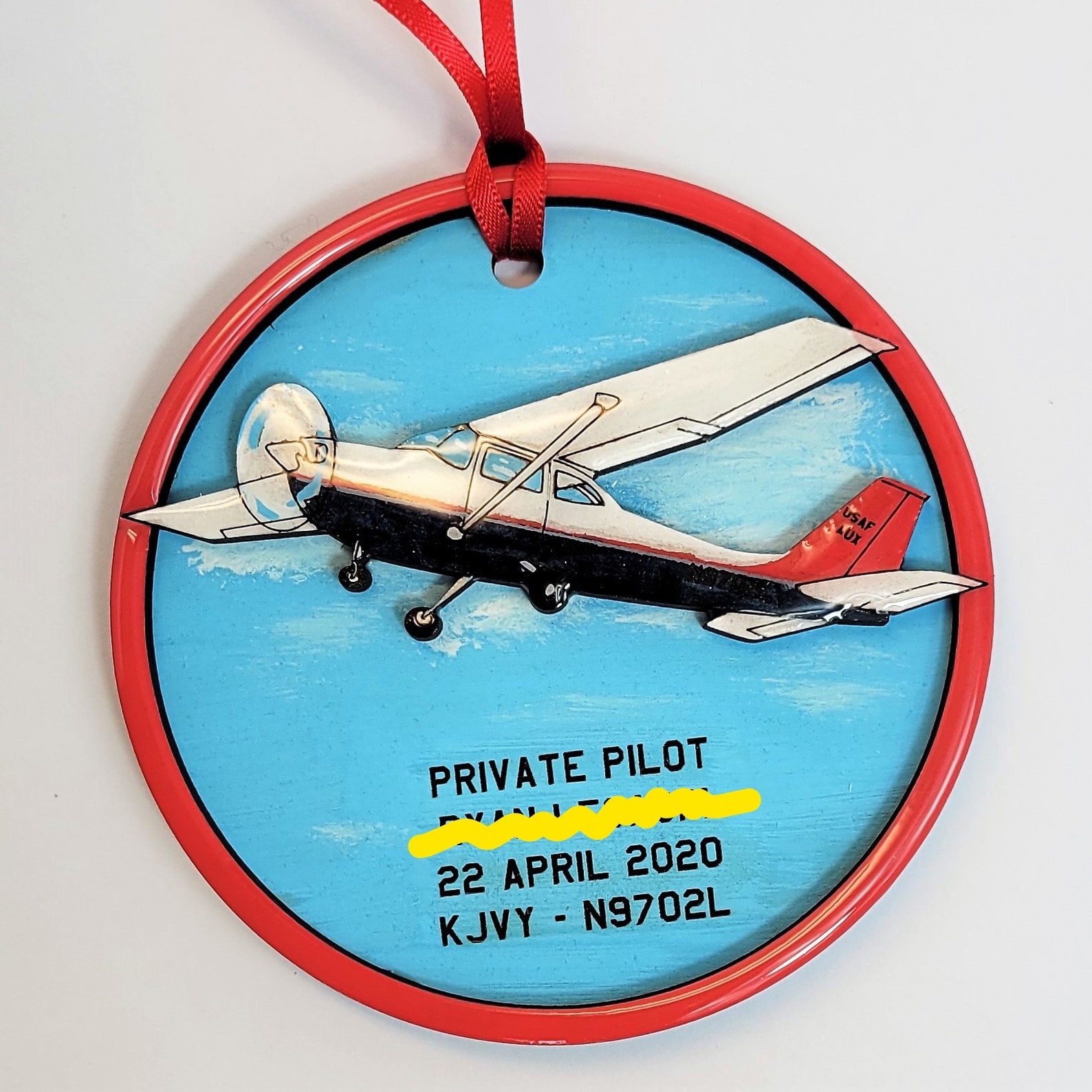 Pilot Gift Private Pilot Instrument License Aviation Custom | Etsy