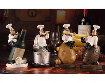 Resin Chef Statue - Etsy