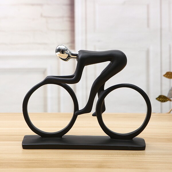 Bicycle Statue - Etsy