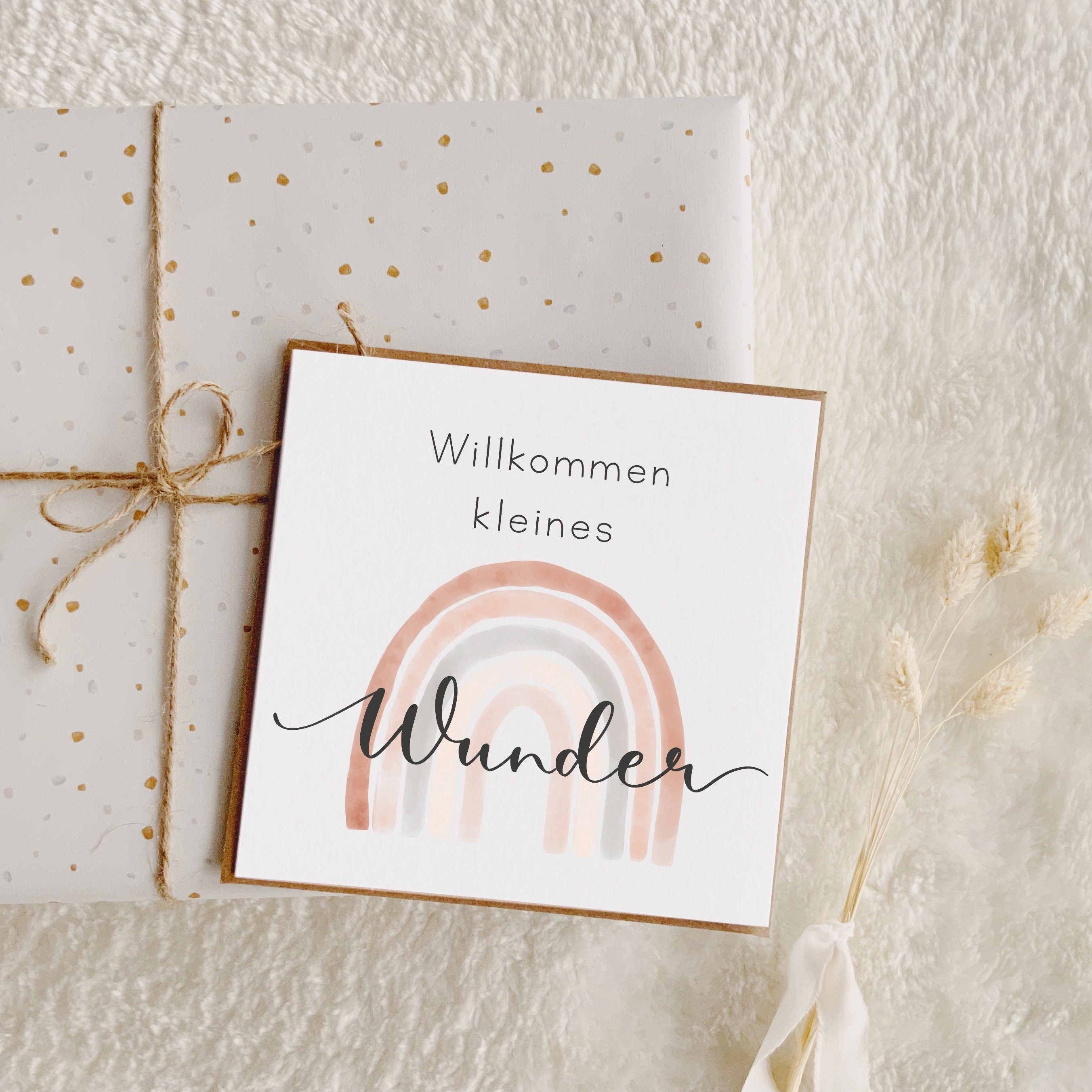Willkommen Kleines Wunder Spruch