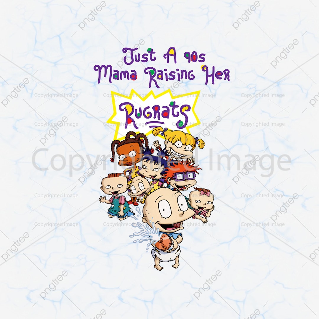 Just A 90s Mama Raising Her Rugrats PNG | Mother's Day PNG | 90s ...
