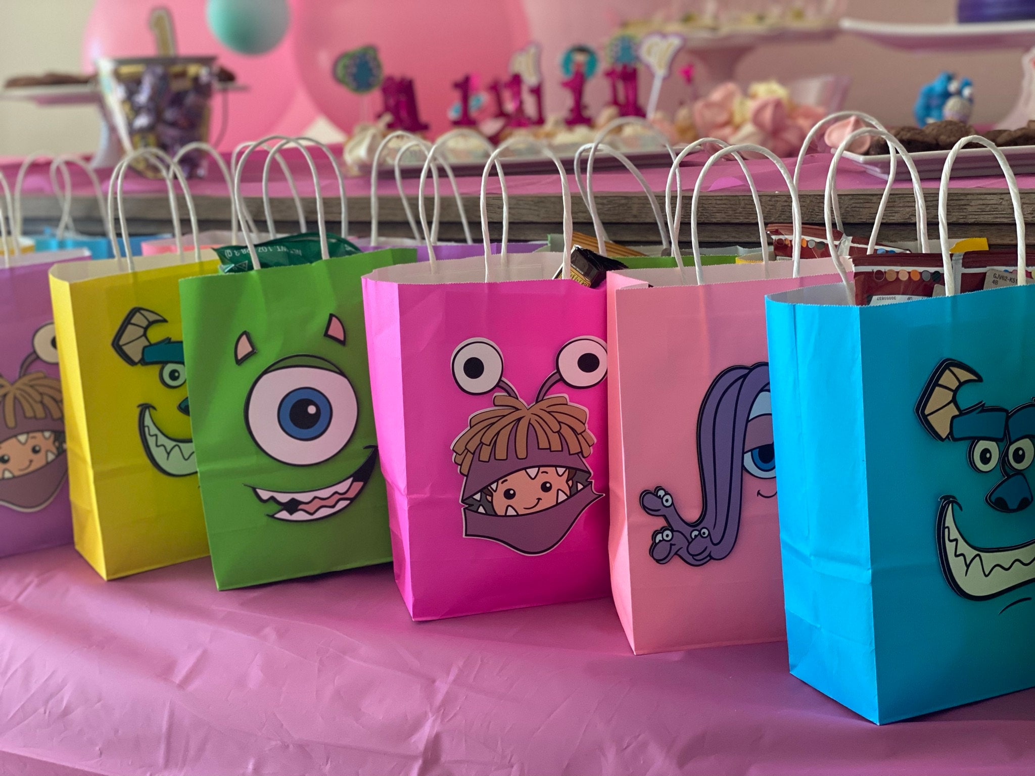 Monsters Inc Birthday / Party Decoration Package / Monsters - Etsy