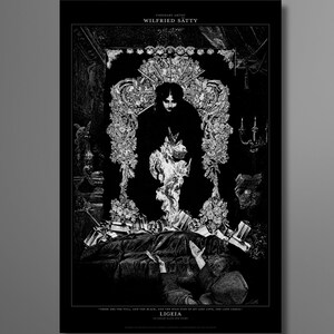 Sätty Poster ligeia From Story by Edgar Allen Poe official Print - Etsy