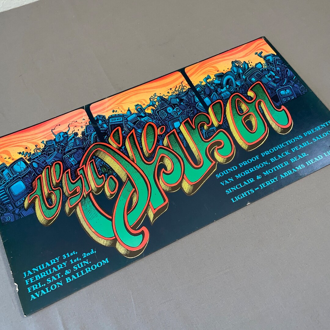 ORIGINAL CONCERT POSTER, Steppenwolf, Country Joe & the Fish, March 28 ...