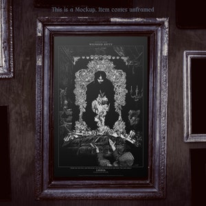 Sätty Poster ligeia From Story by Edgar Allen Poe official Print - Etsy