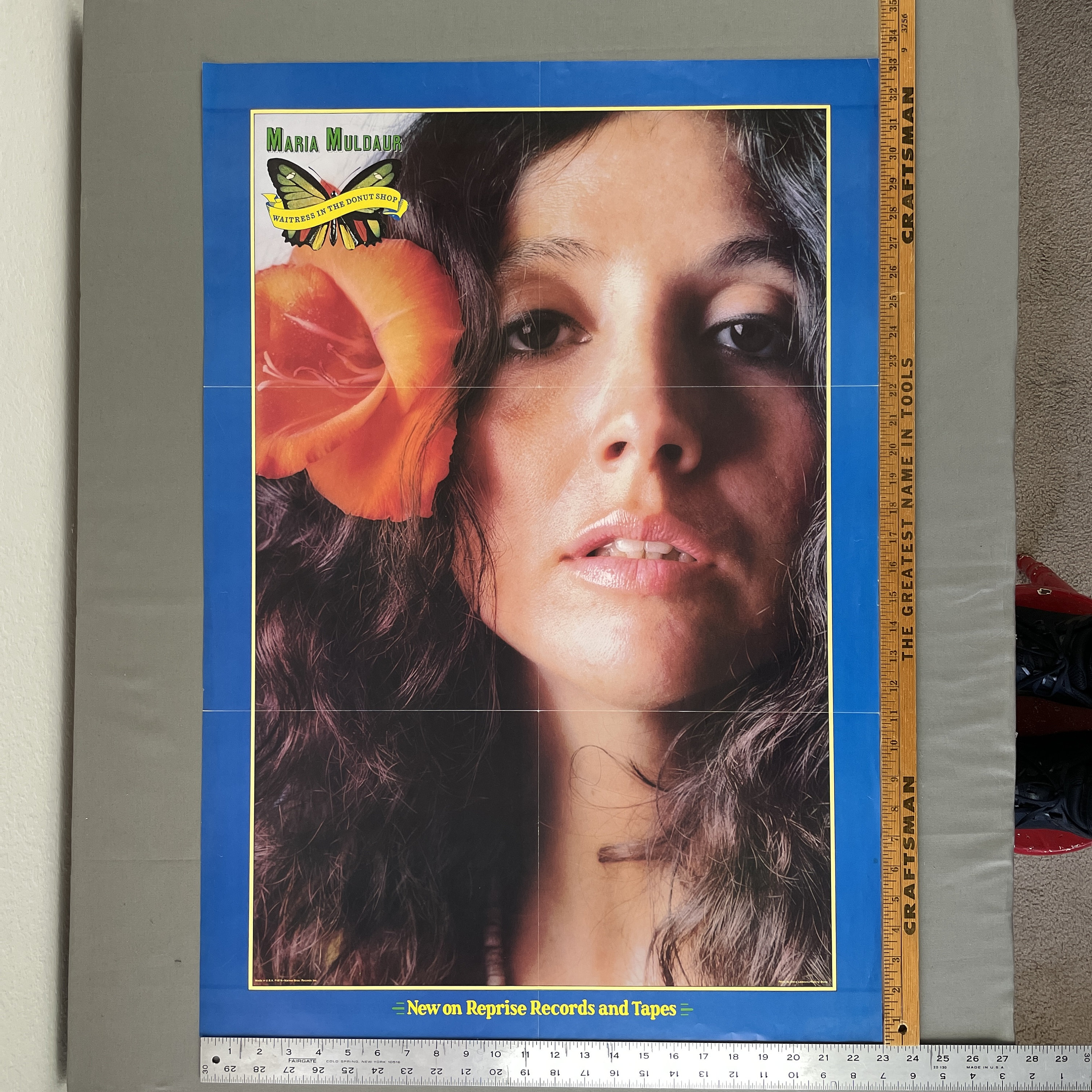 ORIGINAL PROMO POSTER Maria Muldaur Waitress in a Donut - Etsy