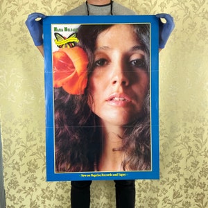ORIGINAL PROMO POSTER, Maria Muldaur, Waitress in a Donut Shop, 1974 - Etsy
