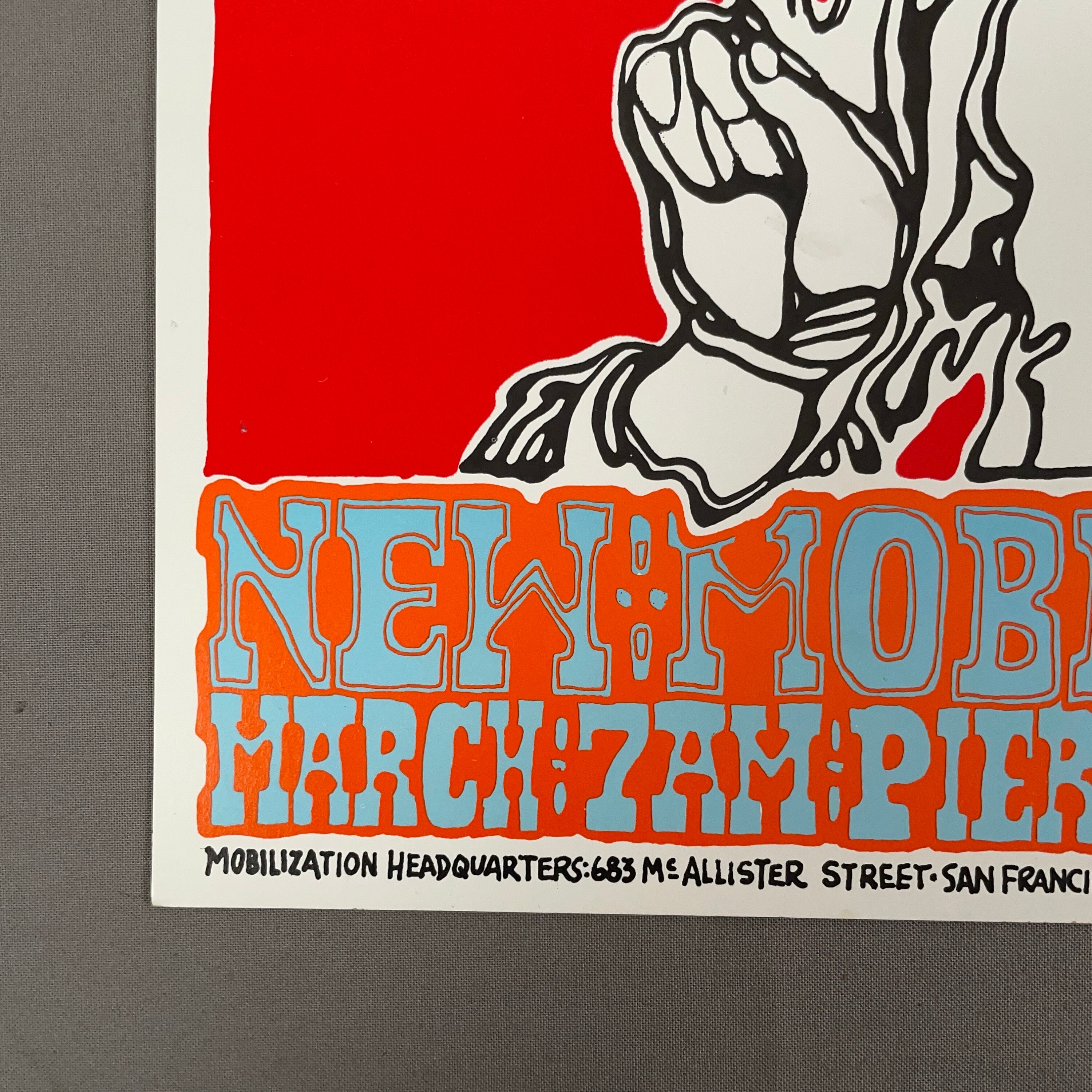 ORIGINAL PROTEST POSTER New Mobilization Anti-vietnam War - Etsy