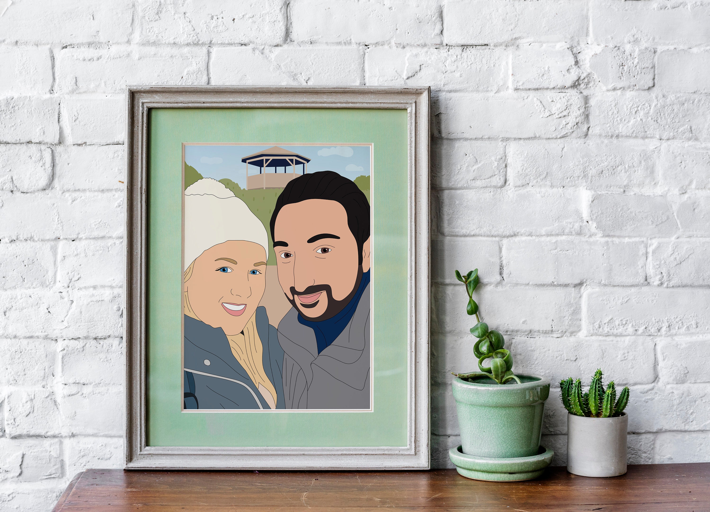 Custom Cartoon Portrait From Photo, Family Illustration (digital File ...