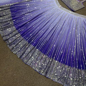 New Dual Shaded Georgette Lehenga Choli With Sequence Work for - Etsy