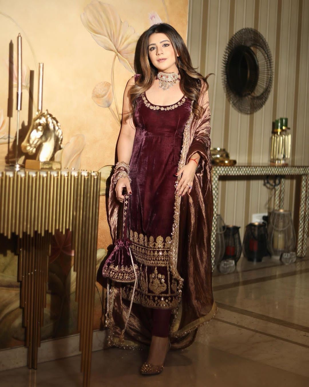 Trendy Salwar Suit With Embroidery Collection, Indian Salwar Kameez ...