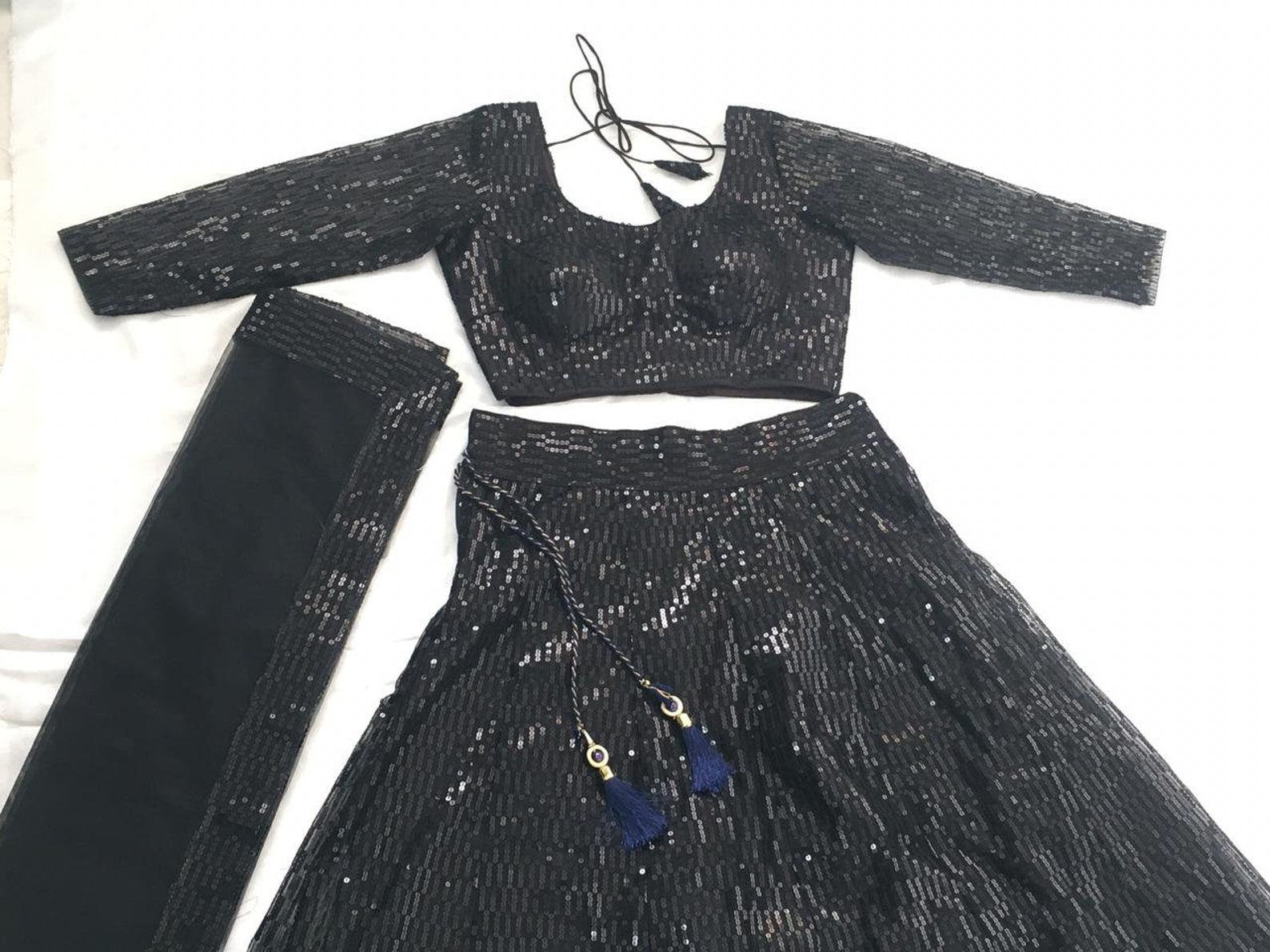 Pakistani Black Lehenga Choli Wedding Bridal Wear Lengha Choli - Etsy