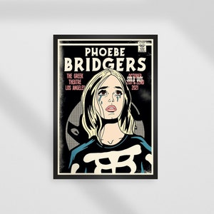 Phoebe Bridgers Poster / Phoebe Bridgers Music Concert 2021 Poster / Phoebe Bridgers Concert ...