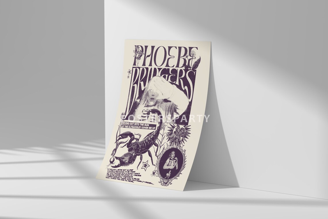 Phoebe Bridgers Poster / I Know the End / Phoebe Bridgers - Etsy