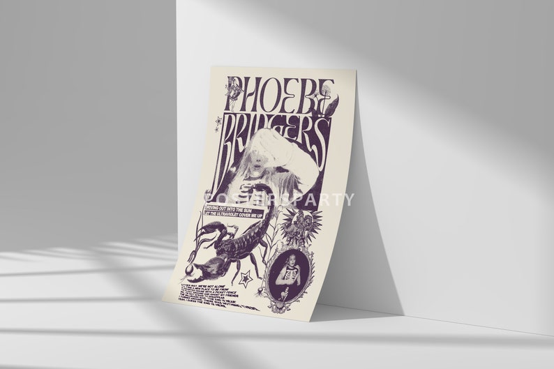 Phoebe Bridgers Poster / I Know the End / Phoebe Bridgers - Etsy