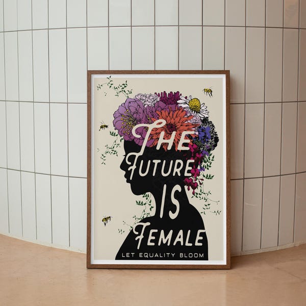 Female Poster - Etsy