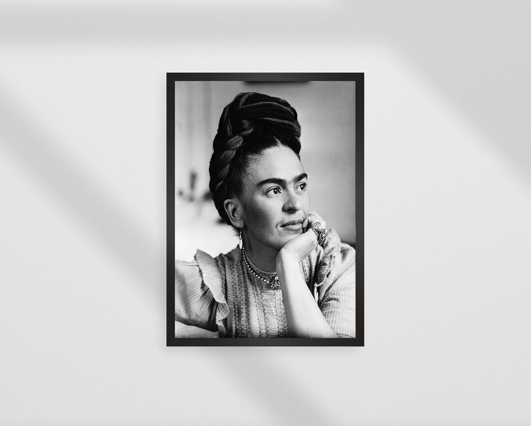 Frida Kahlo Poster / Frida Kahlo Print / Artist Frida Kahlo - Etsy