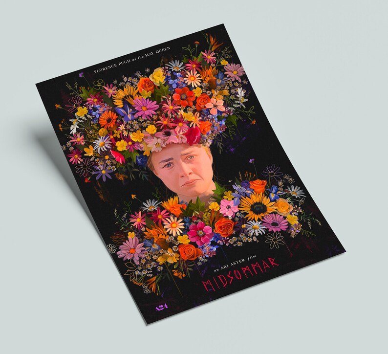 Affiche Midsommar / Midsommar Print / Affiche de film Midsommar ...