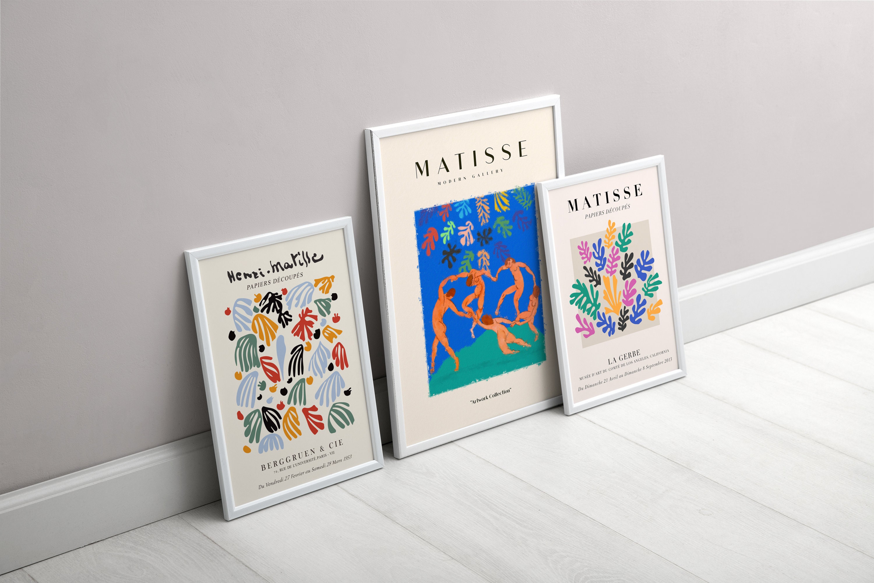 Henri Matisse Wall Set of 100, MEGA BUNDLE Wall Prints Set Matisse ...