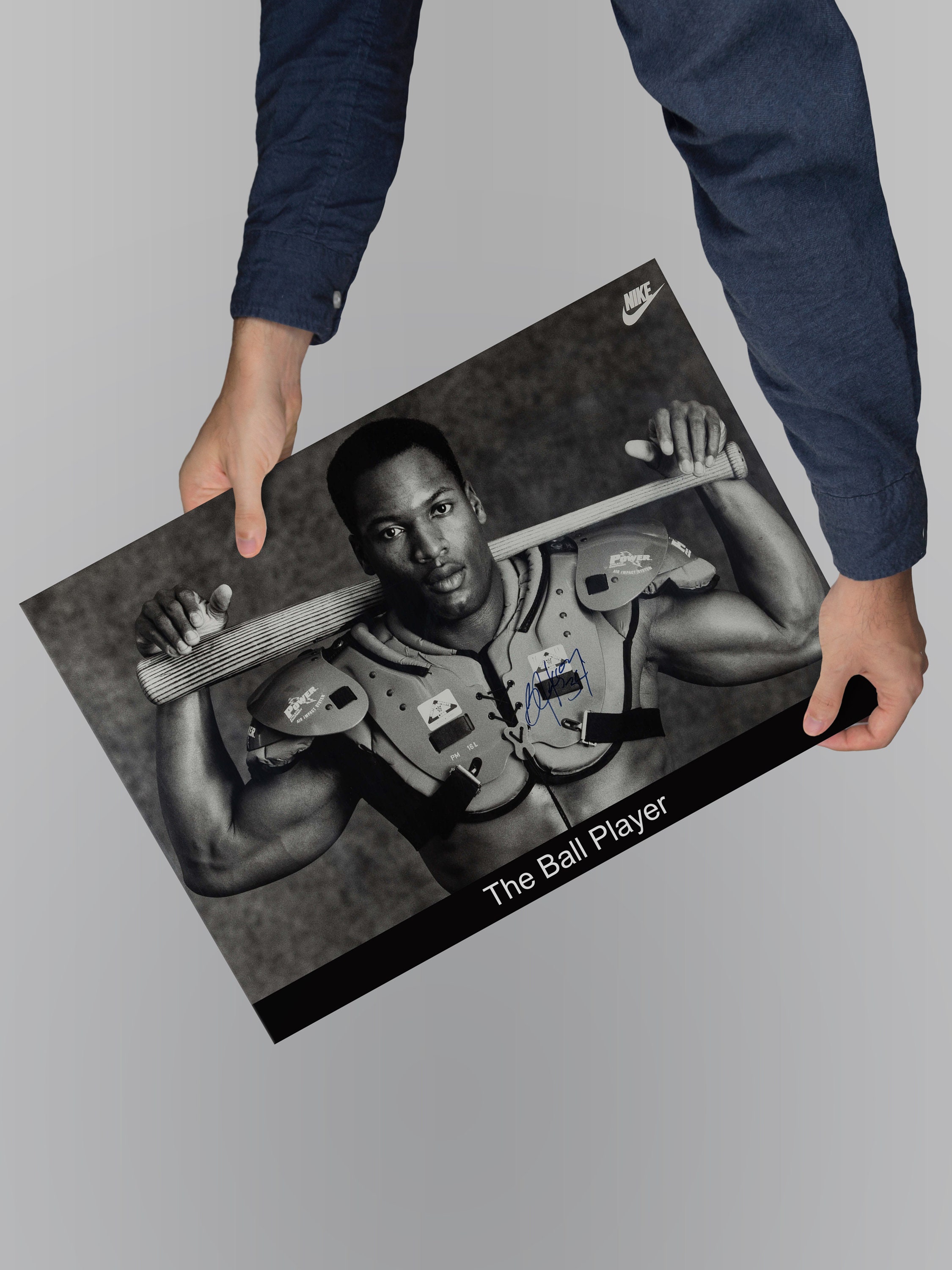 Bo Jackson Poster / Bo Jackson Art Print / Baseball Print / Bo Jackson ...