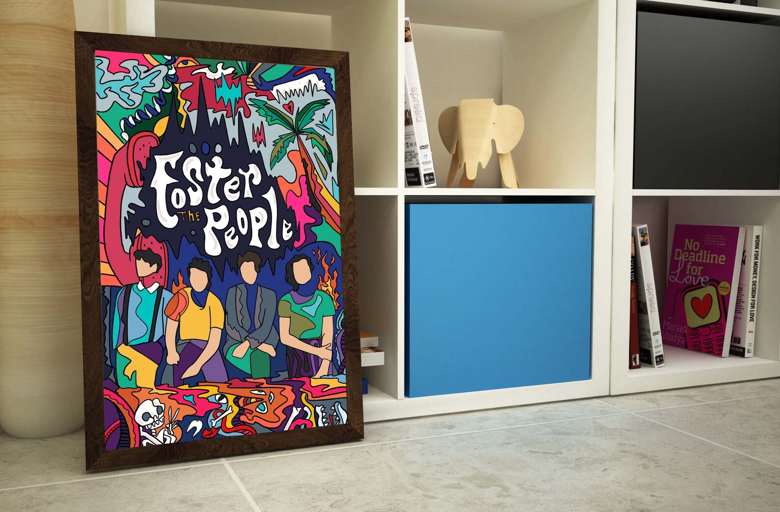 Foster the People Poster, Foster the People Art Print, Foster the ...