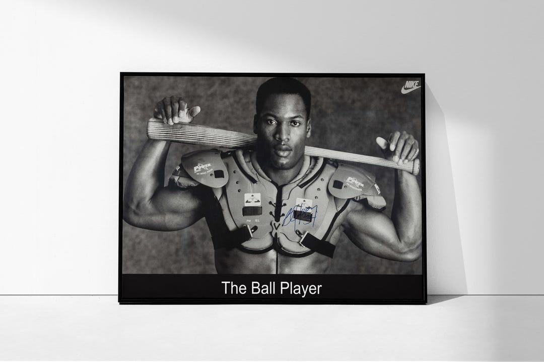 Bo Jackson Poster - the Ball Player - Etsy