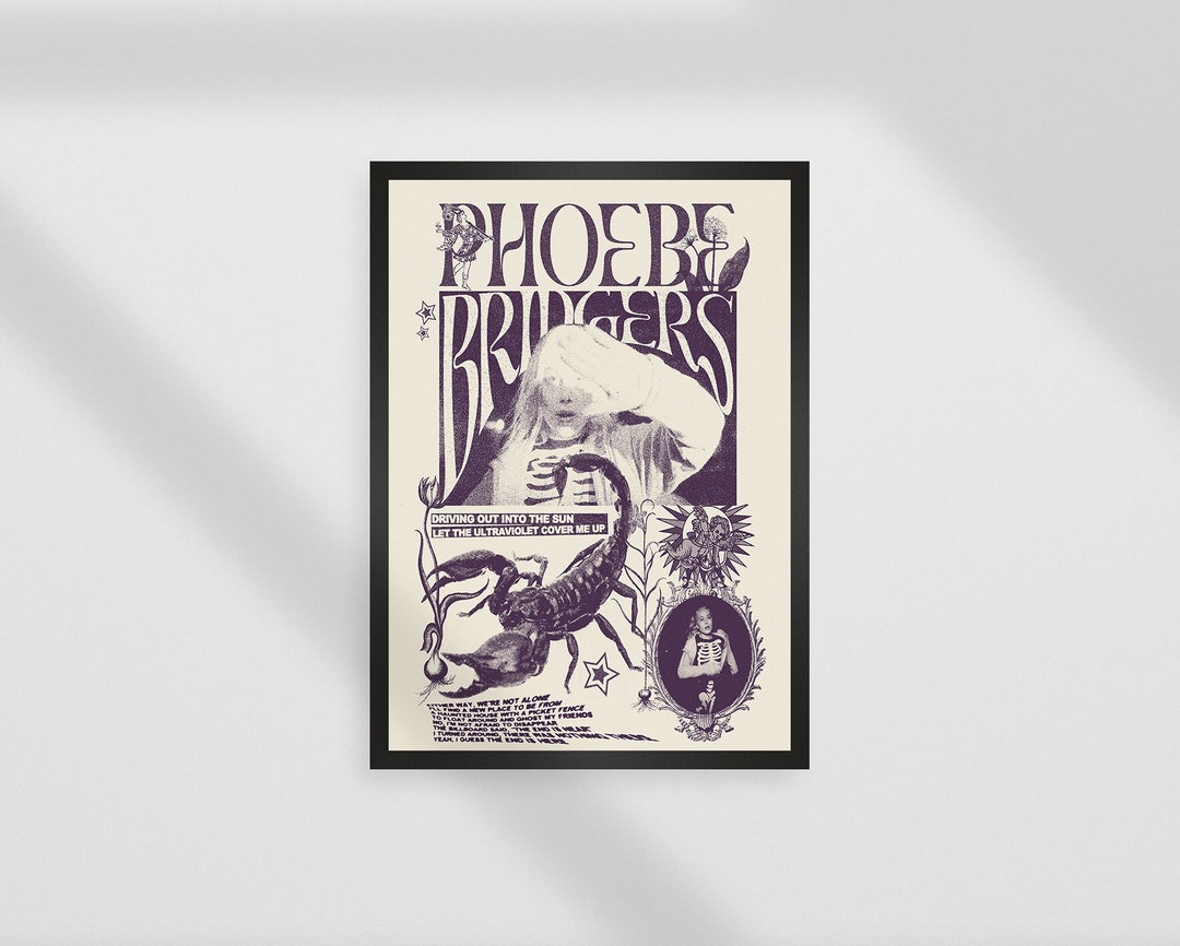 Phoebe Bridgers Poster / I Know the End / Phoebe Bridgers - Etsy