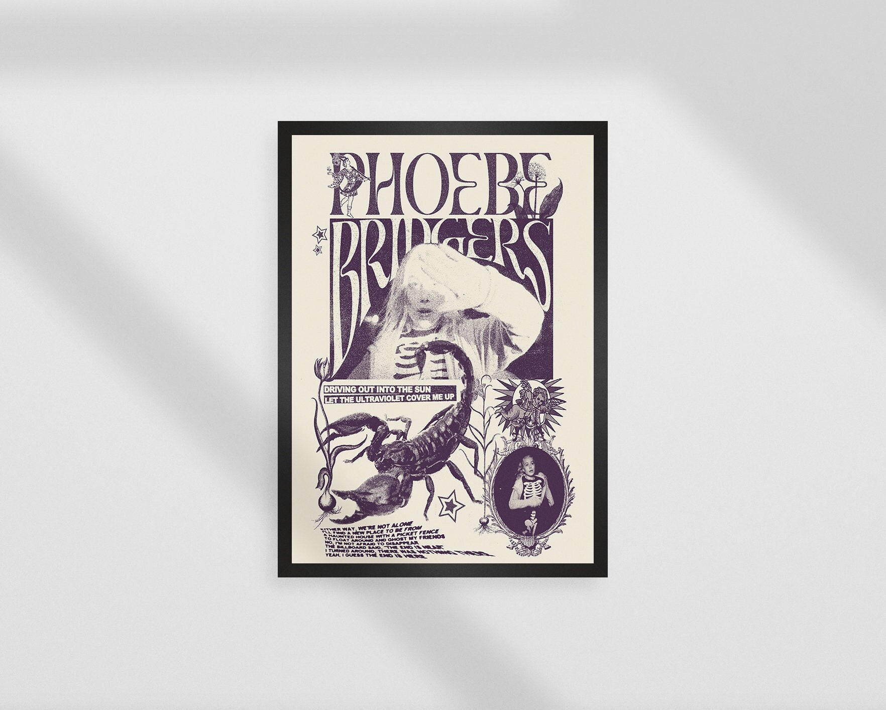 Phoebe Bridgers Poster / I Know the End / Phoebe Bridgers - Etsy