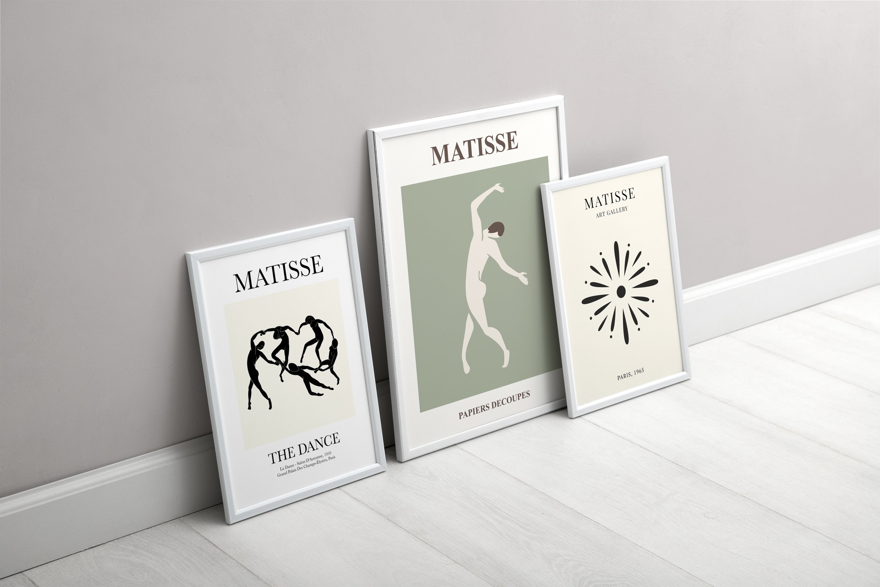 Henri Matisse Wall Set of 100, MEGA BUNDLE Wall Prints Set Matisse ...