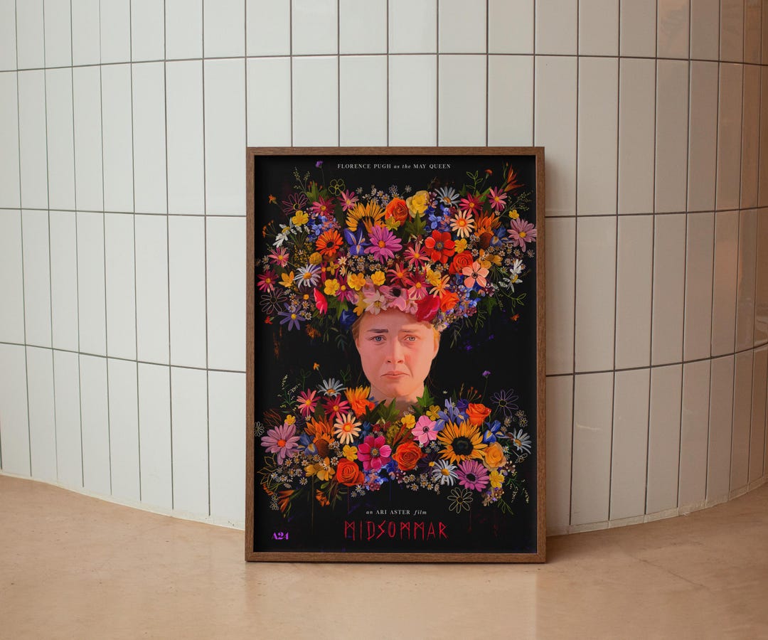 Midsommar Poster / Midsommar Print / Midsommar Movie Poster / Florence ...
