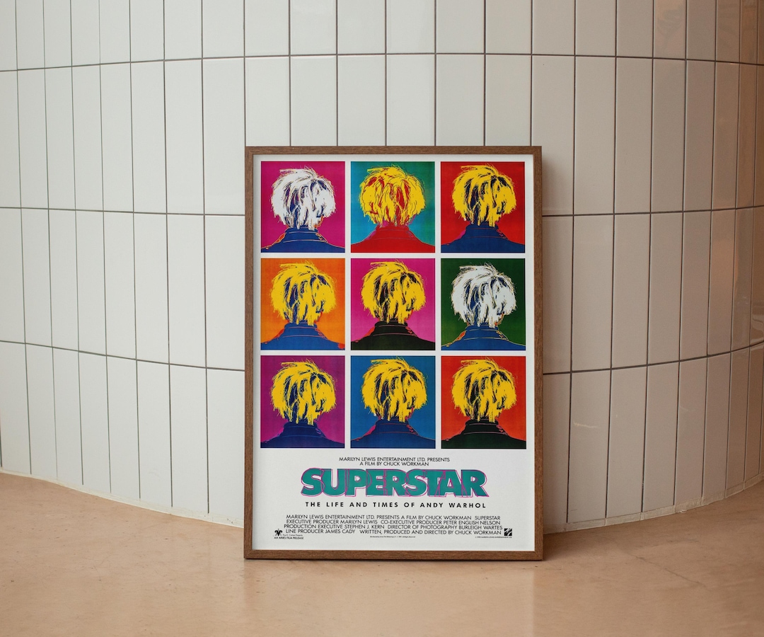 Andy Warhol Poster, Andy Warhol Superstars, the Life and Times of Andy ...