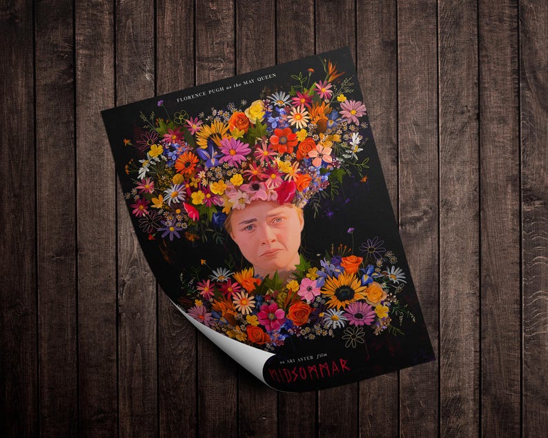 Affiche Midsommar / Midsommar Print / Affiche de film Midsommar ...