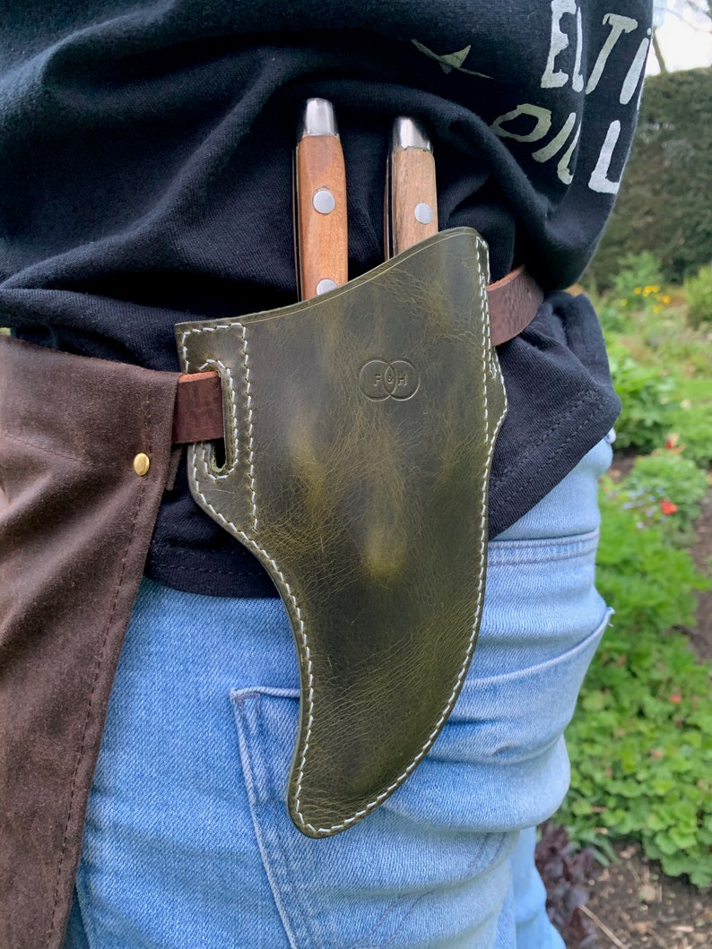 Personalised Gardening Secateur Holster Secateurs & Apron - Etsy UK