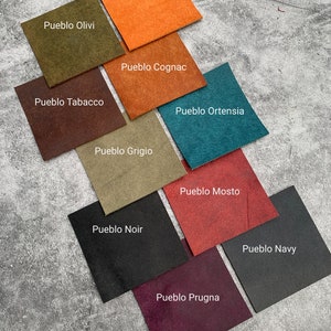 Leather Cabinet T-bar Handle, Leather Bound Furniture Pull, Choice of ...