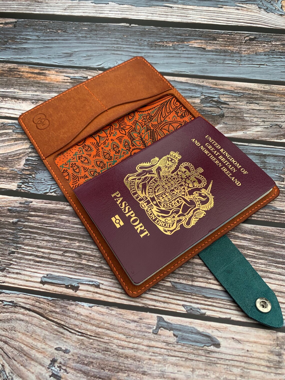 Passport Cover Personalised Passport Case Leather Passport - Etsy UK