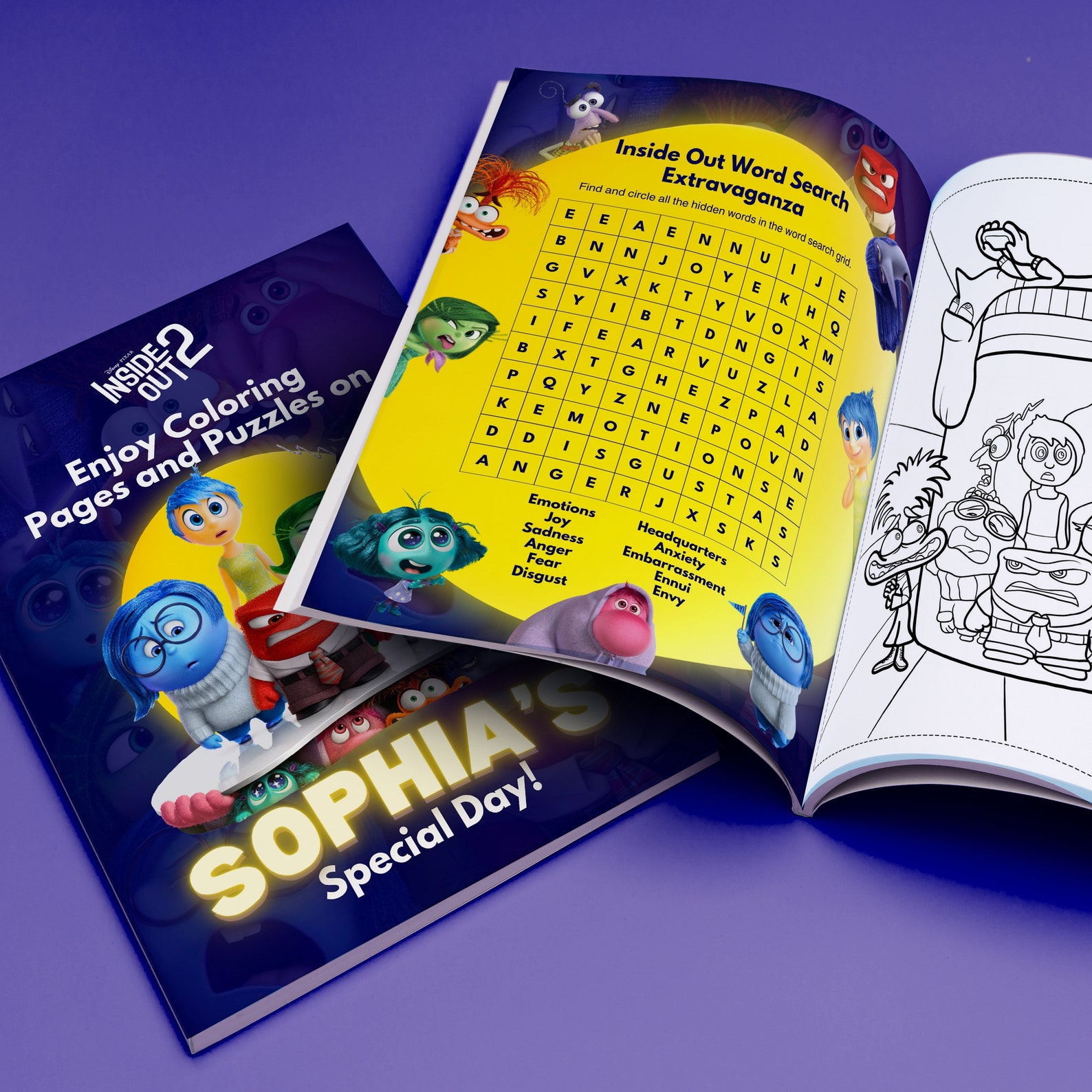 24 Pages | EDITABLE | Instant Download | Inside Out 2 Personalized ...