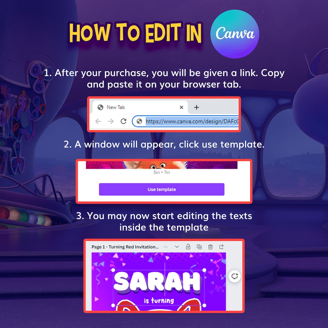 EDITABLE | Instant Download | Inside Out 2 Birthday Invitation Template ...