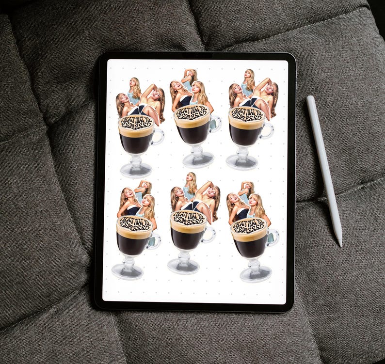 Sabrina Carpenter Espresso Digital Sticker | Goodnotes Sticker ...