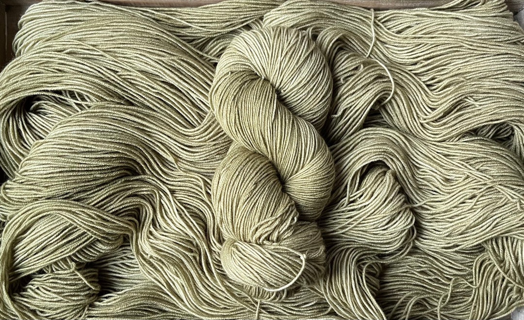 Olive - Hand Dyed Yarn - Etsy