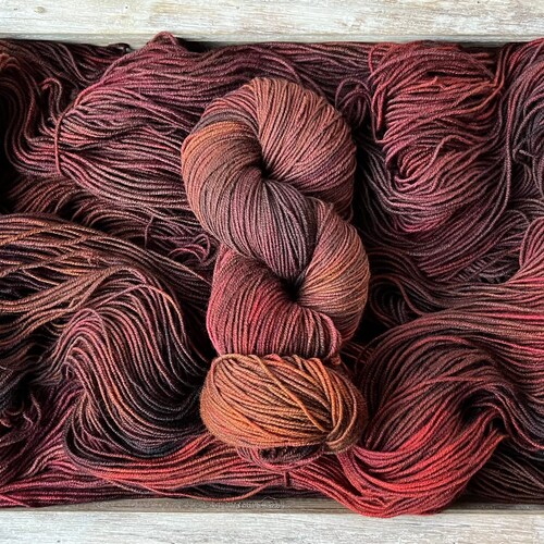 Map of the World Hand Dyed Yarn - Etsy