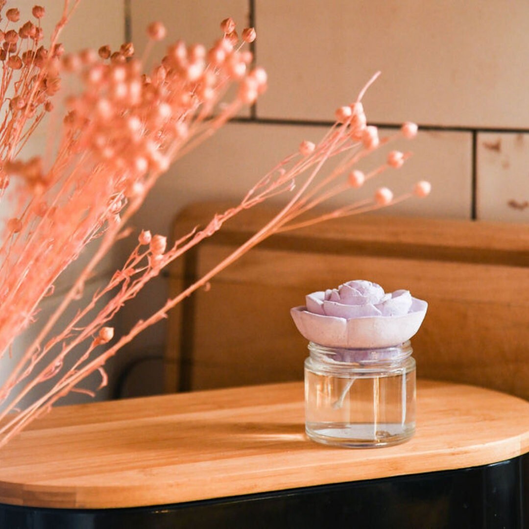 Perfect Rose Fragrance Diffuser Long Lasting Flower Shaped Room ...
