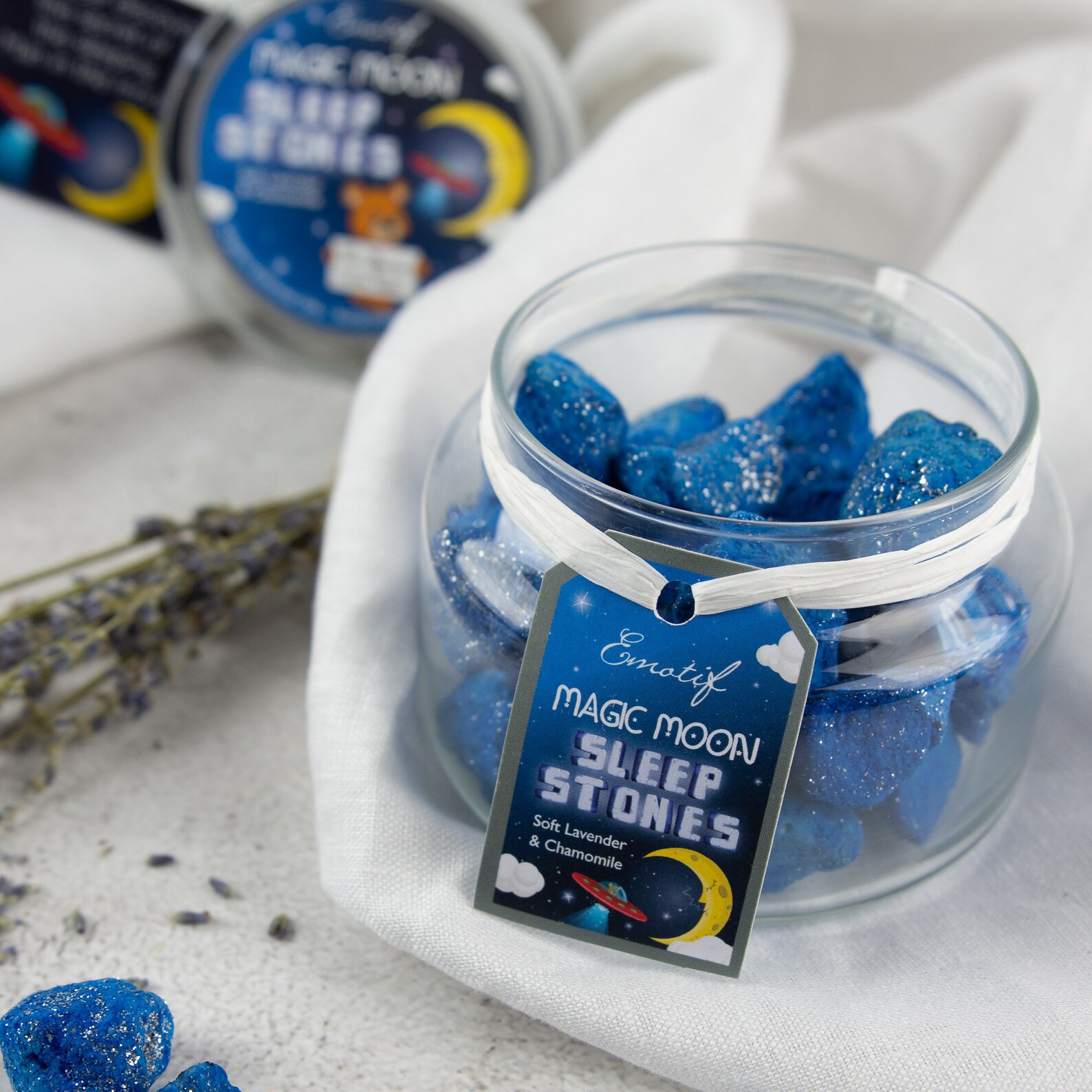 Sleep Stones for Kids With Magic Moon Bedtime Story - Lavender ...