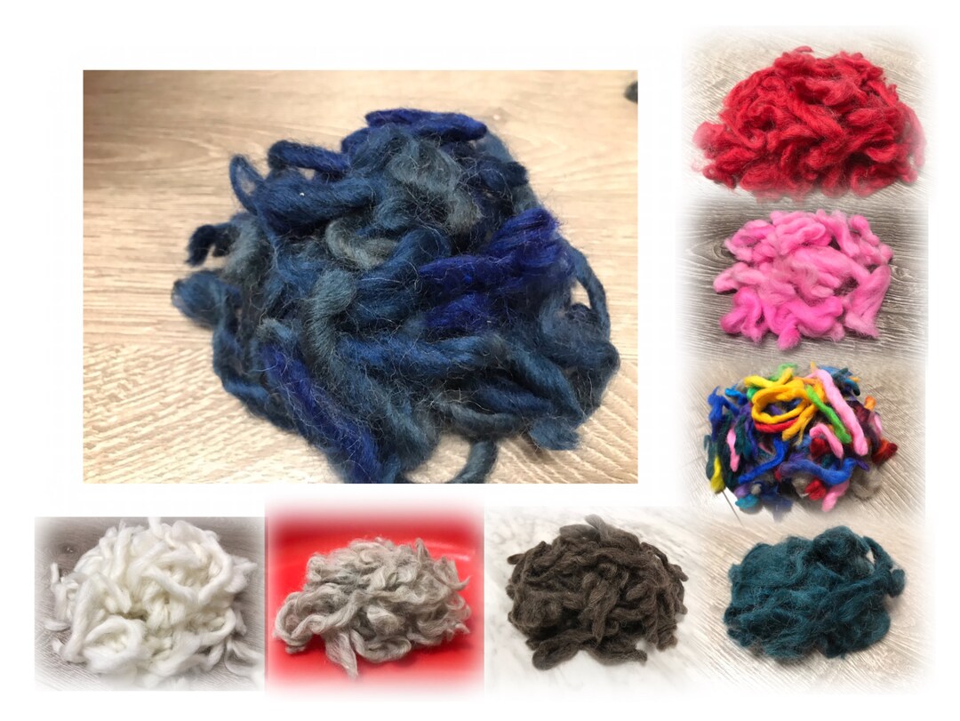 50g Sheep Wool Scraps/offcuts for Felting and Crafts New - Etsy