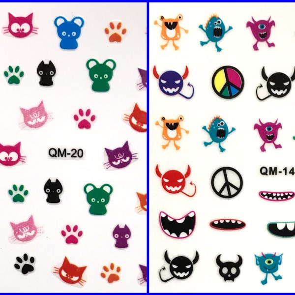 Monster Fingernails - Etsy
