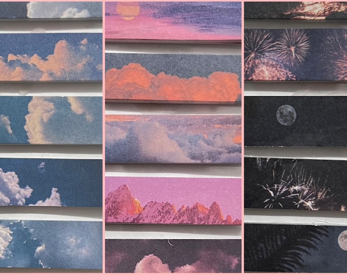 Aesthetic Cloudy Dragon Sticky Notes - Beautifully Designed Sticky Note ...