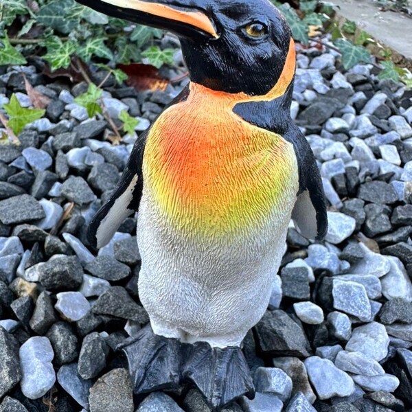 Penguin Figurine - Etsy