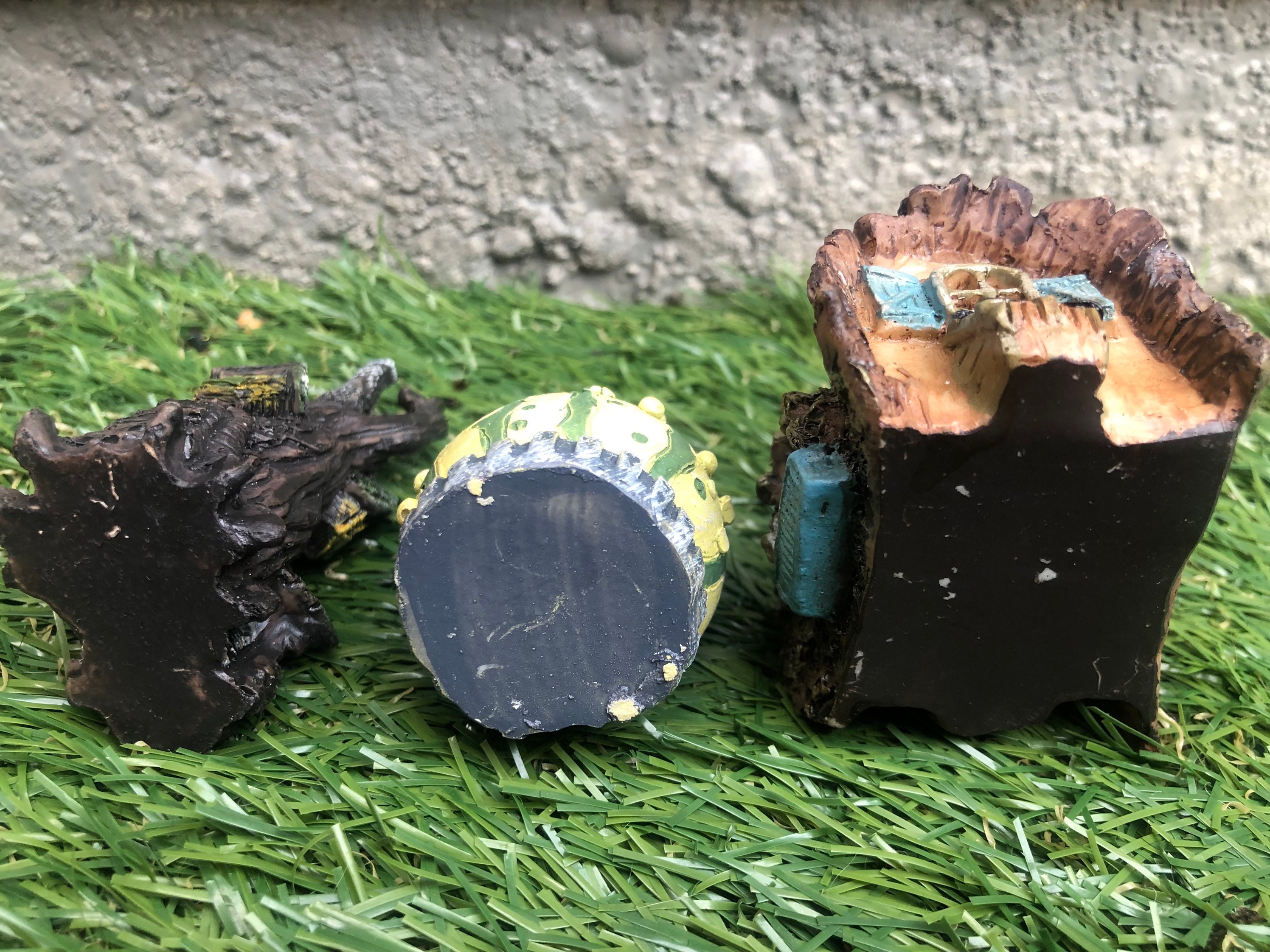Micro Mini Fairy House Set, Fairy Log House,fairy Tree House,fairy ...